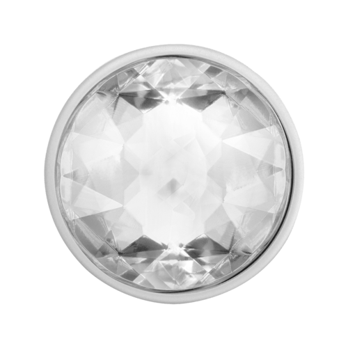 PopSockets PopGrip, Cristal Disco Argent | The Kase
