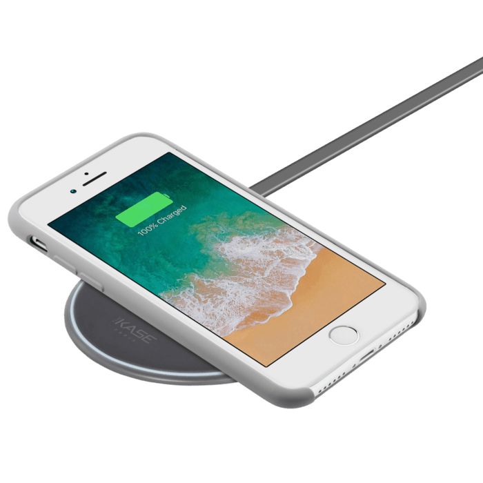 Base de recharge sans fil Qi universelle rapide (7,5W/10W), Noir ...